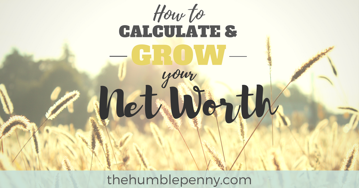 How to Calculate and Grow Your Net Worth - The Humble Penny